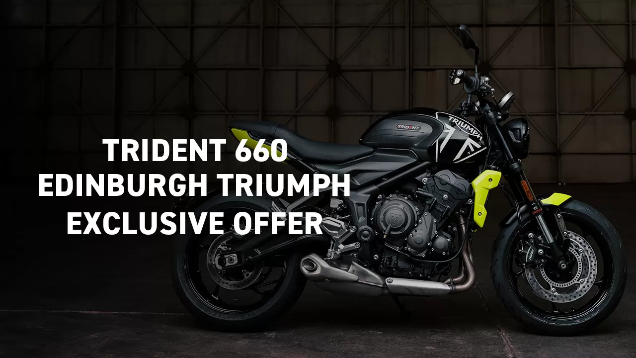 Latest Official Triumph Motorcycle Offers | Edinburgh Triumph