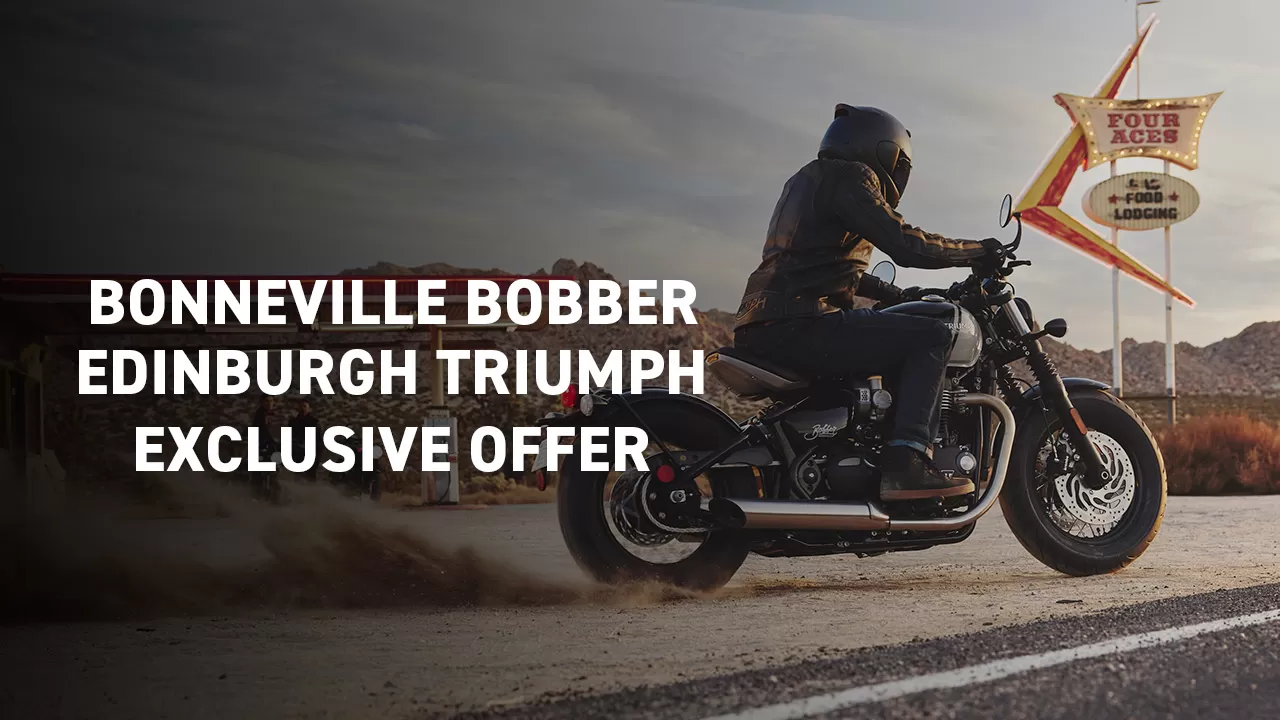 Latest Official Triumph Motorcycle Offers | Edinburgh Triumph